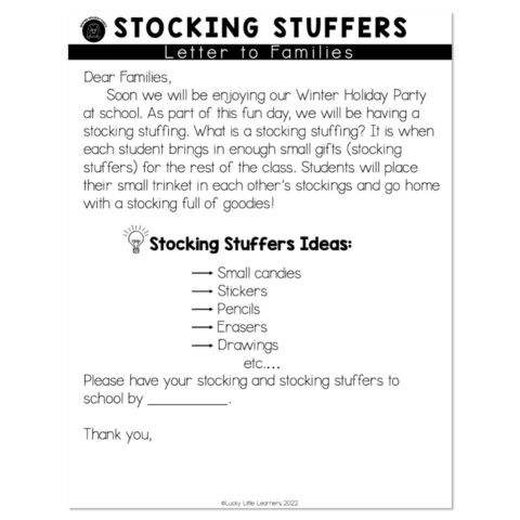 The Complete Winter Holiday Party Plan for 1st and 2nd Grade - Lucky ...