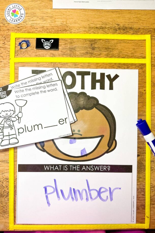 How to Teach Silent Letters - Lucky Little Learners
