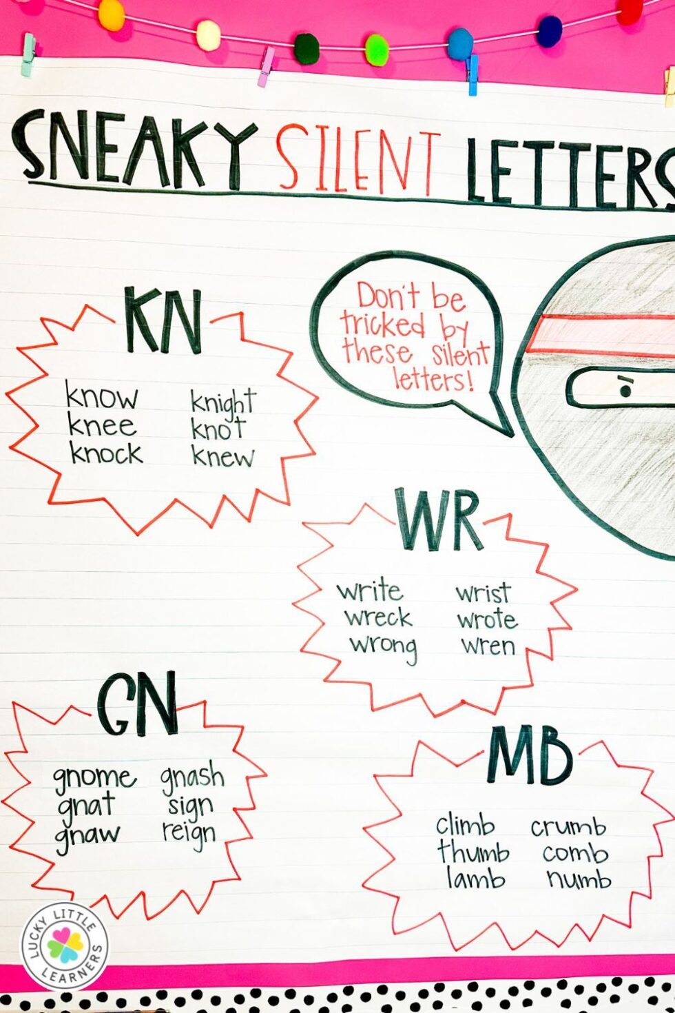 How to Teach Silent Letters - Lucky Little Learners