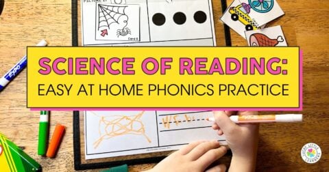 Science of Reading: Easy At Home Phonics Practice - Lucky Little Learners