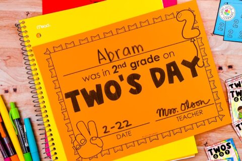 Two's Day Teacher Favorites & Freebies - Lucky Little Learners