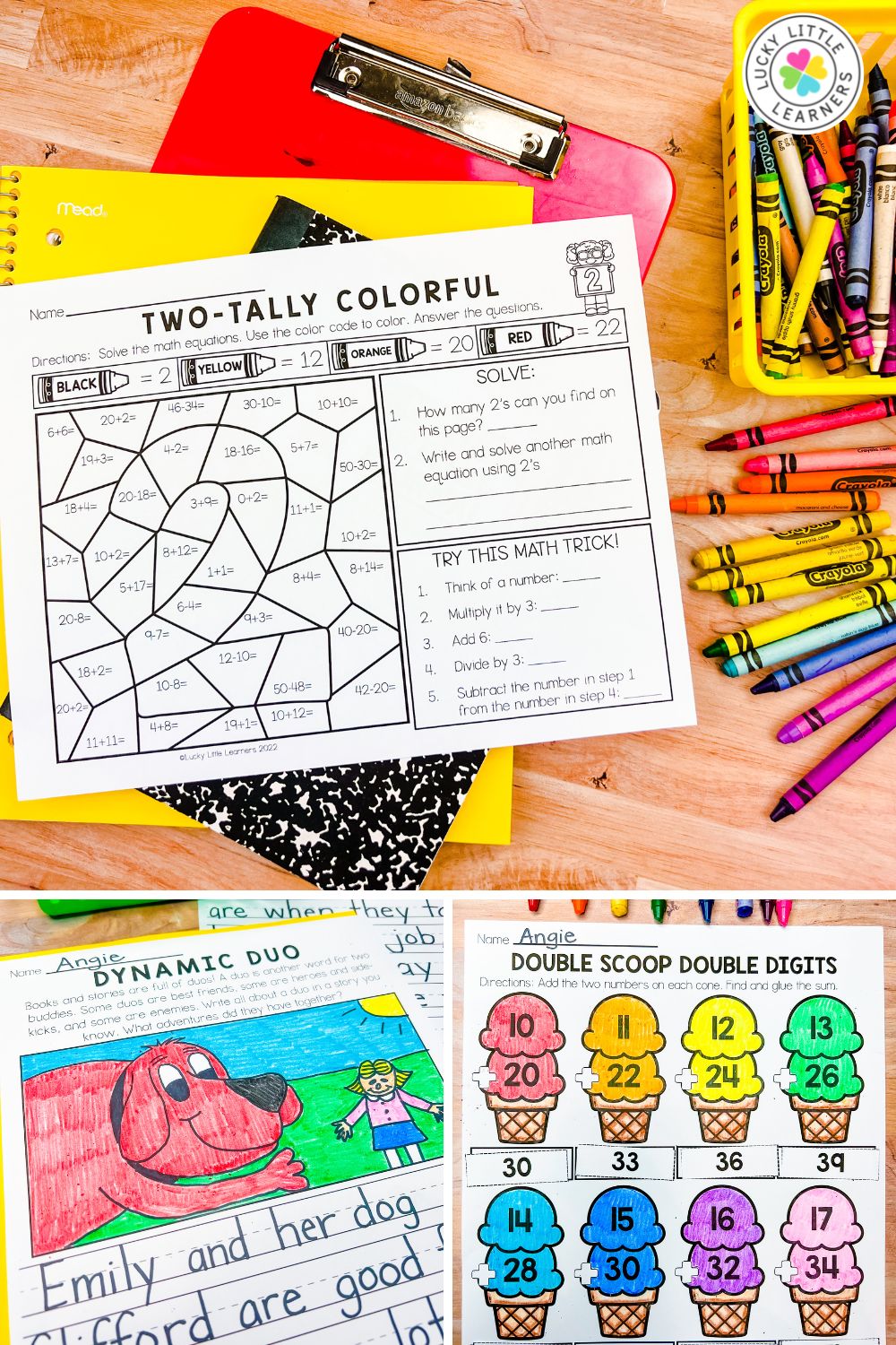 Two's Day (2/22) Ideas & Activities - Lucky Little Learners