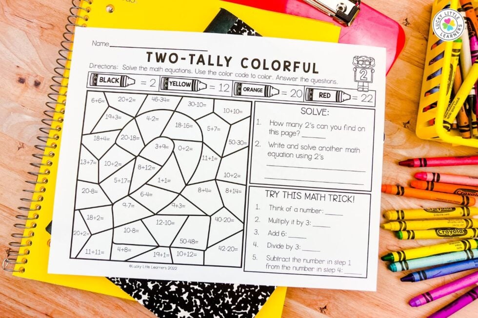 Two's Day Teacher Favorites & Freebies - Lucky Little Learners