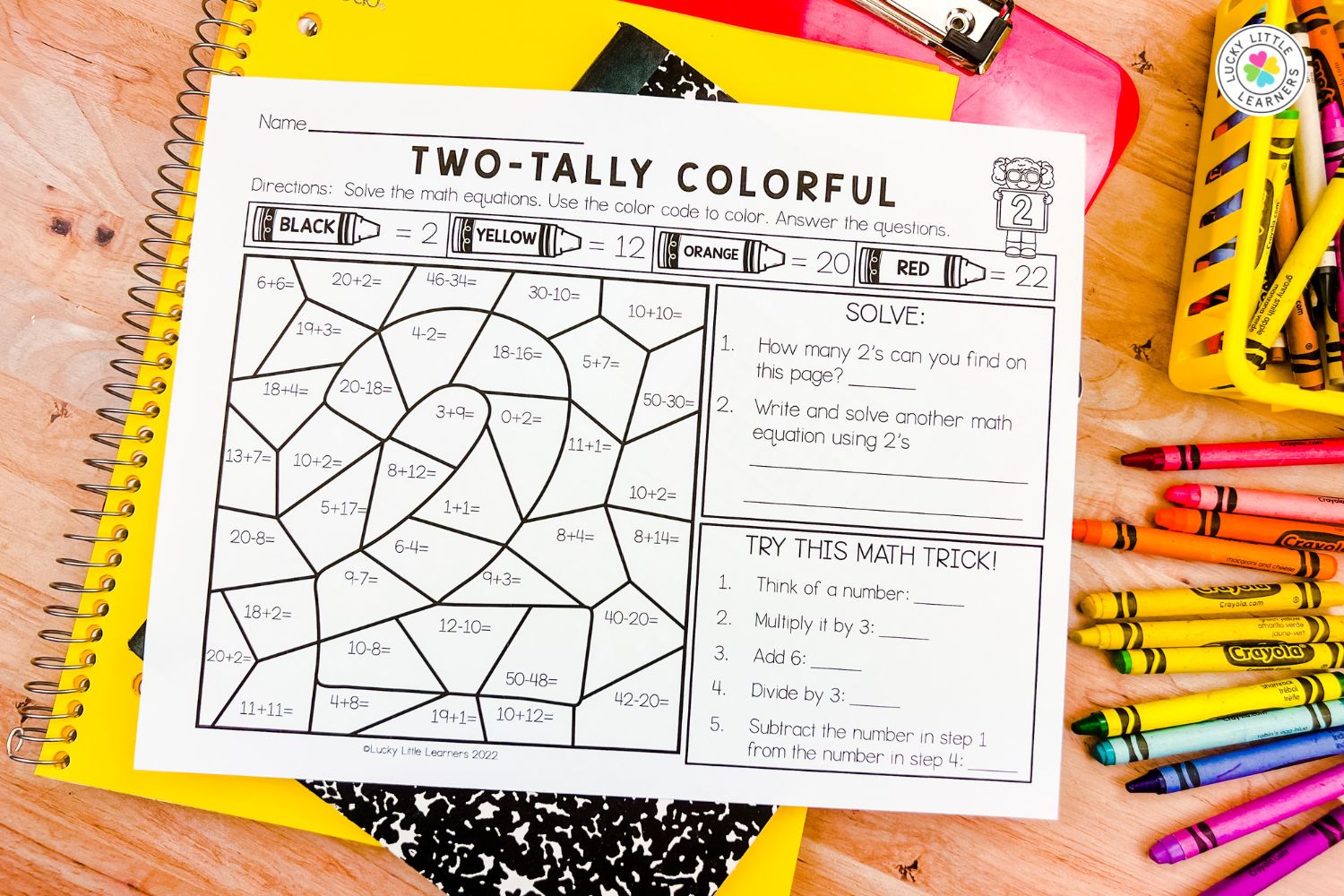 Two's Day Teacher Favorites & Freebies - Lucky Little Learners
