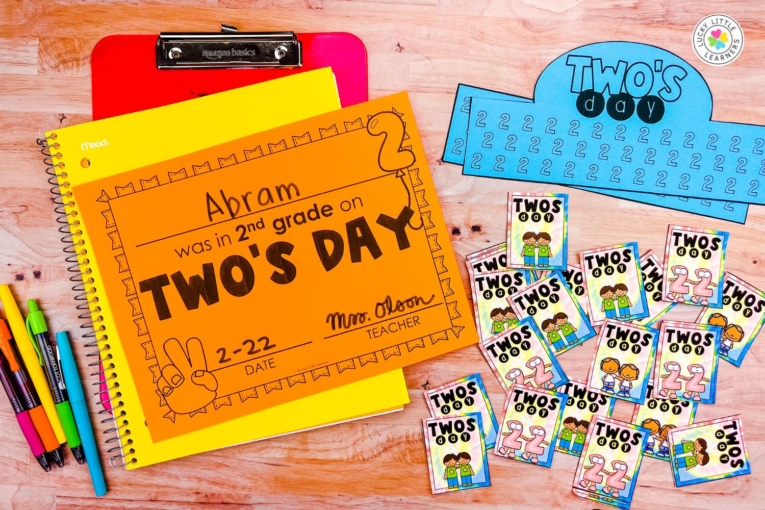 Two's Day (2/22) Ideas & Activities - Lucky Little Learners