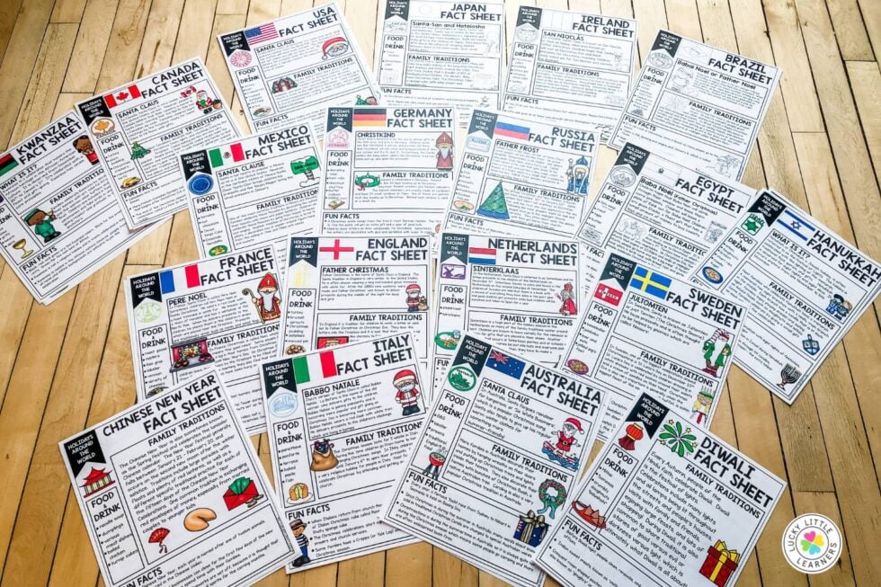 Holidays Around the World - Lucky Little Learners
