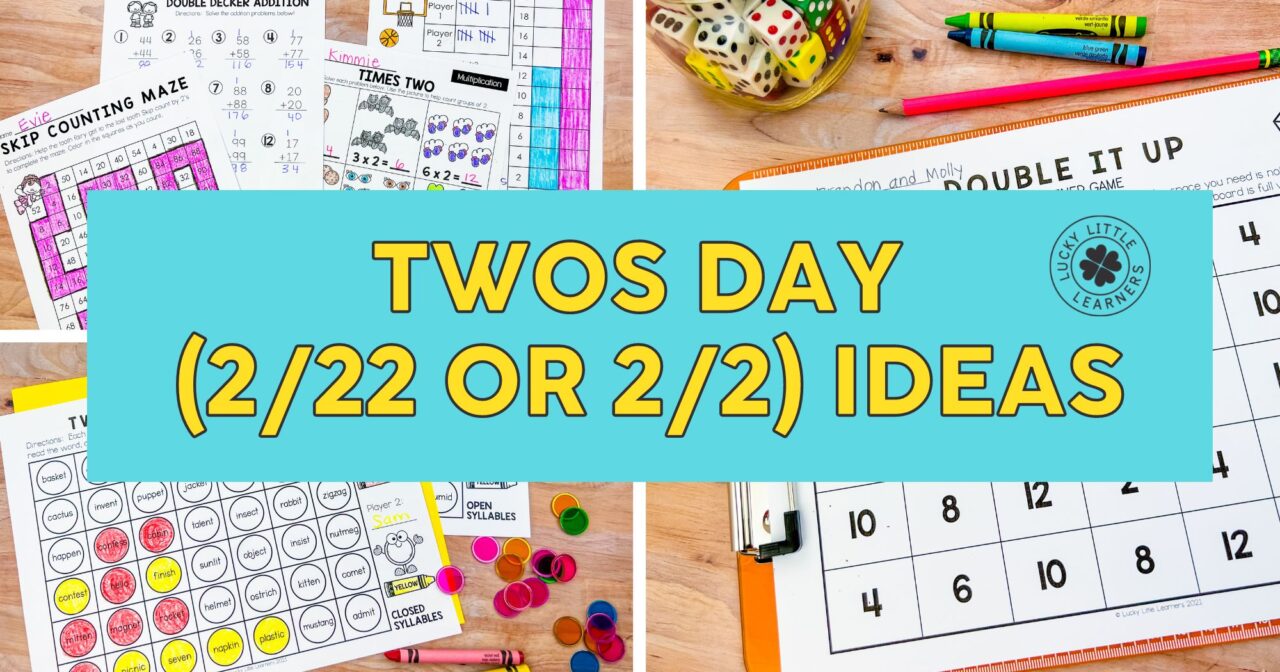 Two's Day (2/22) Ideas & Activities - Lucky Little Learners