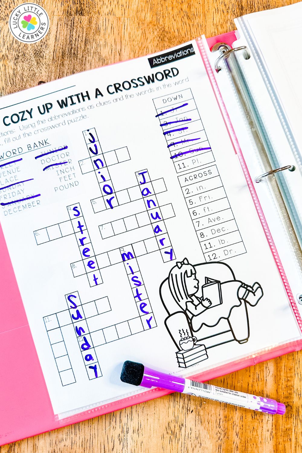 Busy Binders For the Classroom - Lucky Little Learners