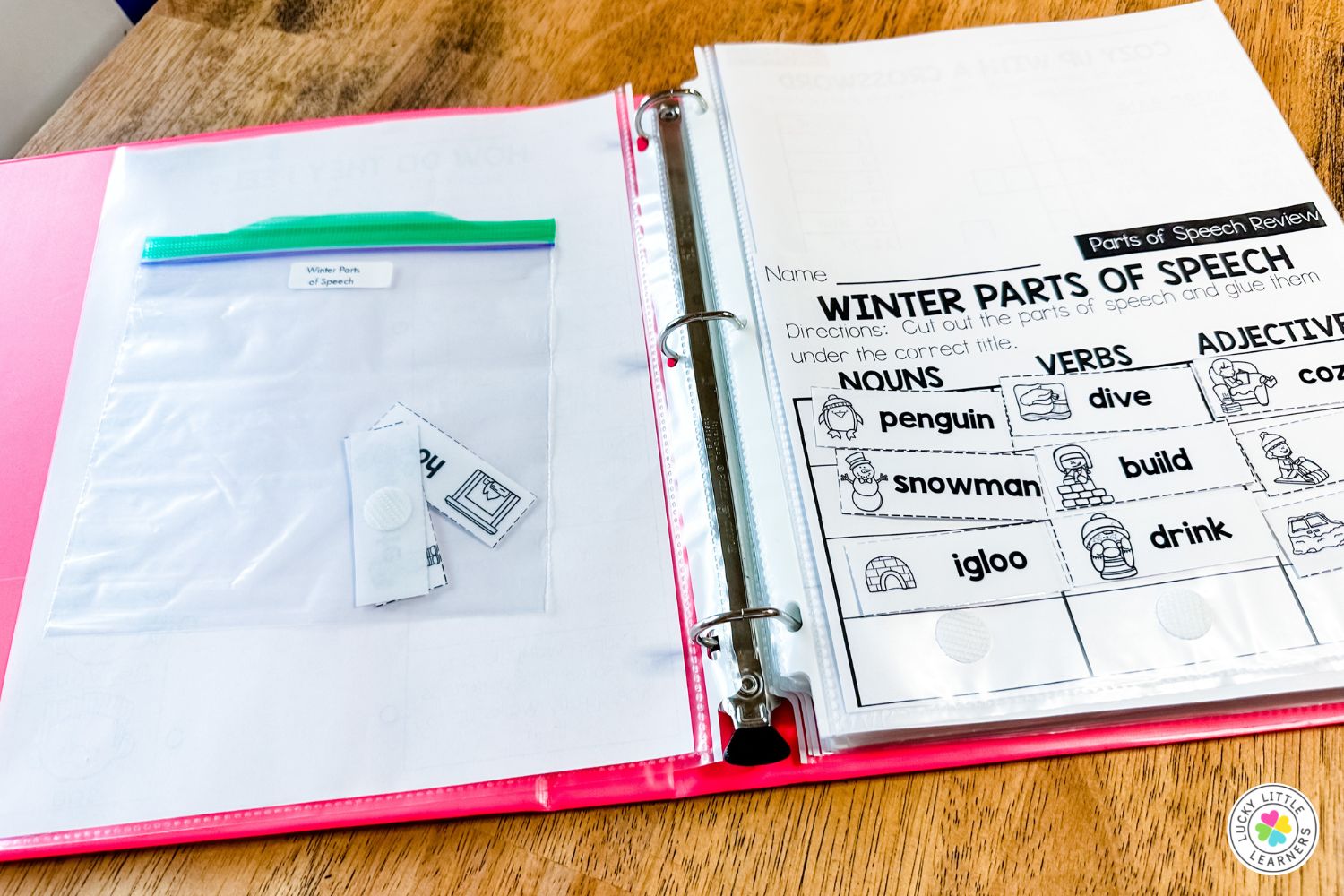 Busy Binders For the Classroom - Lucky Little Learners