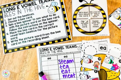 Teaching Long Vowels - Lucky Little Learners