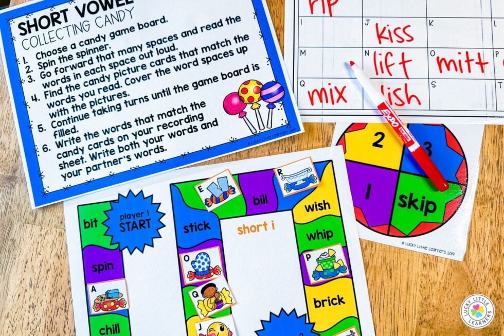 Tips and Tricks for Teaching Short Vowels - Lucky Little Learners