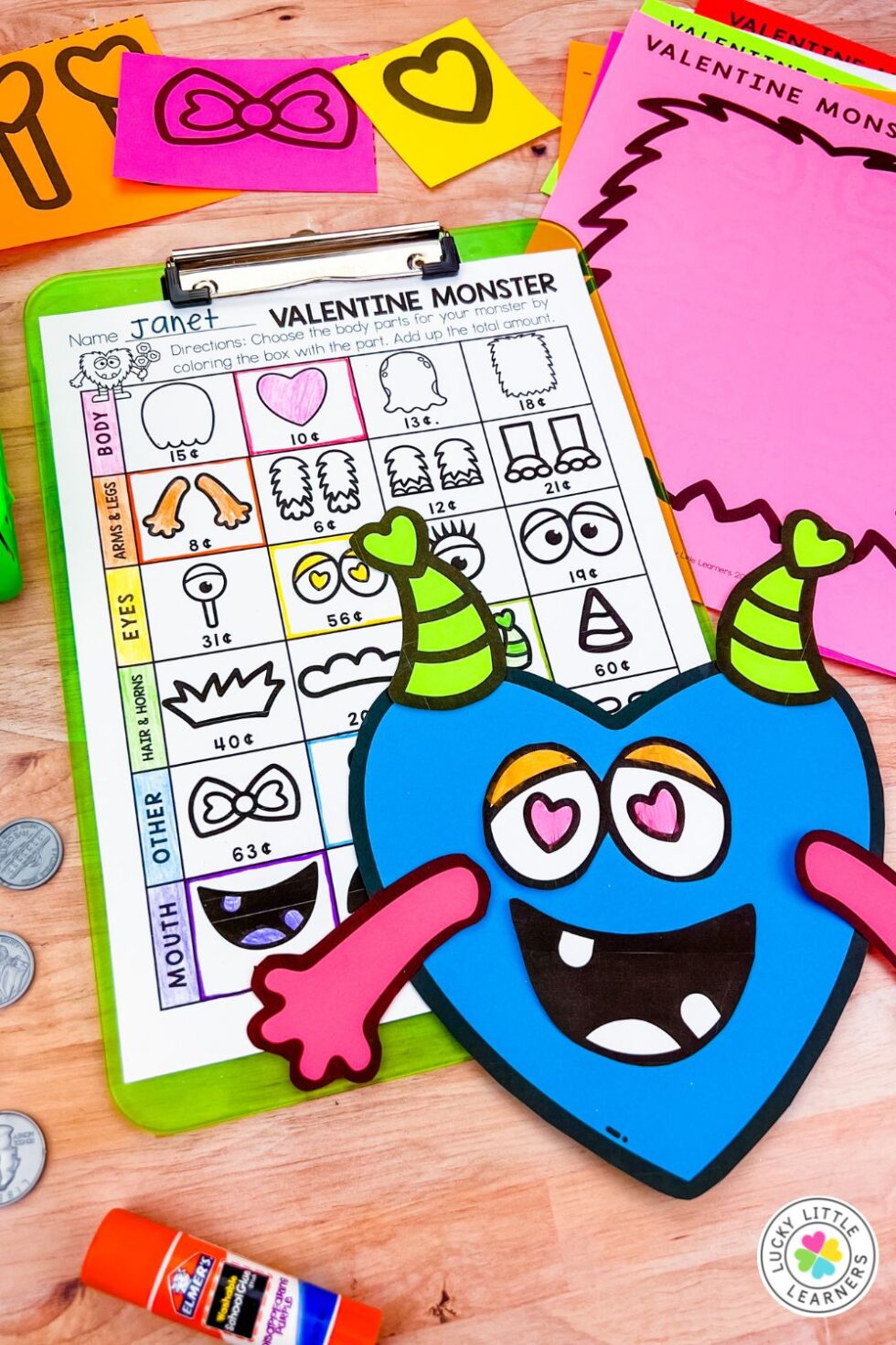 A Valentine's Day Party Plan for 1st & 2nd Grade - Lucky Little Learners