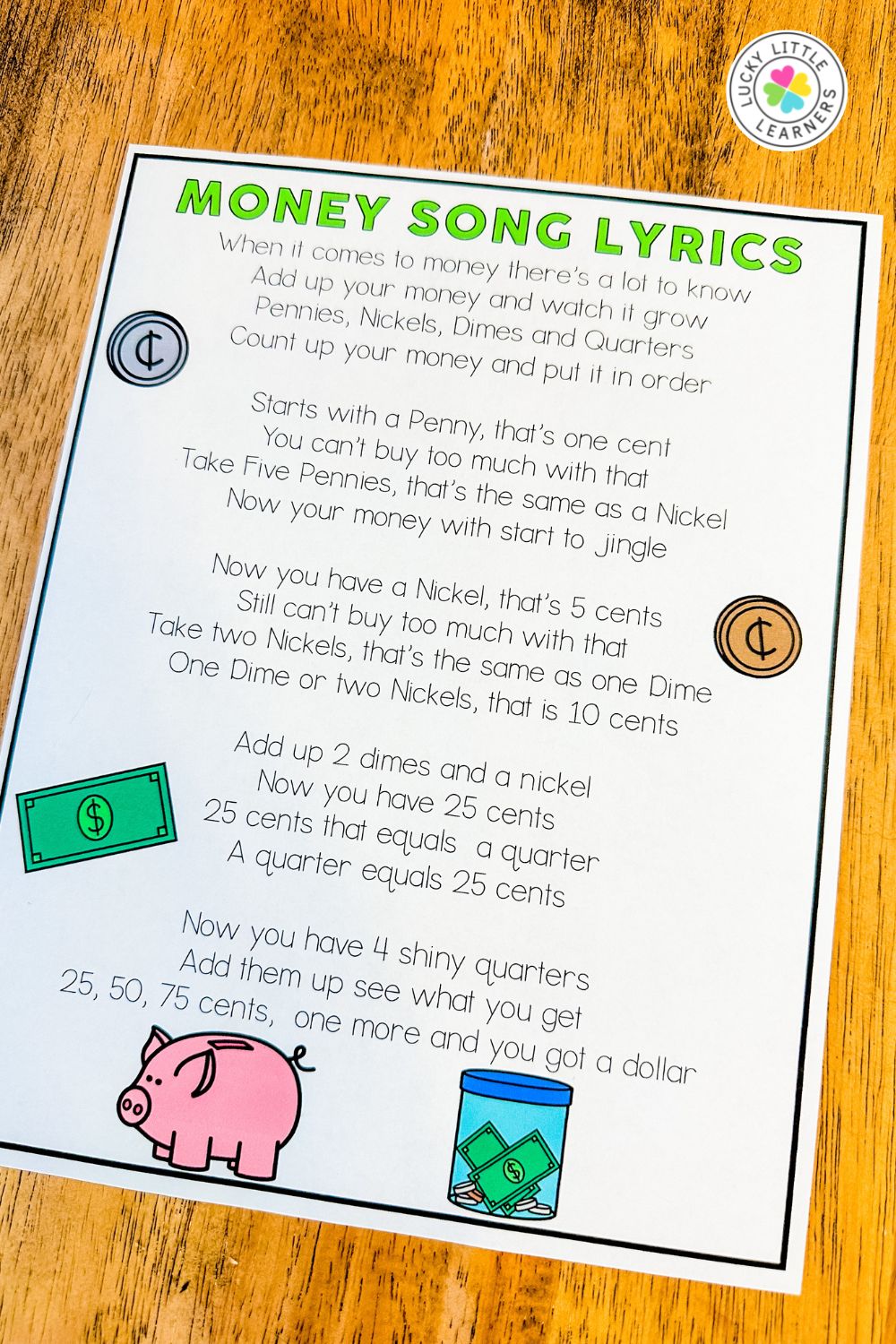 Videos that Teach Money - Lucky Little Learners