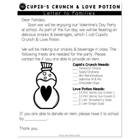 The Complete Valentine's Day Party Plan for 1st & 2nd Grade Classrooms ...