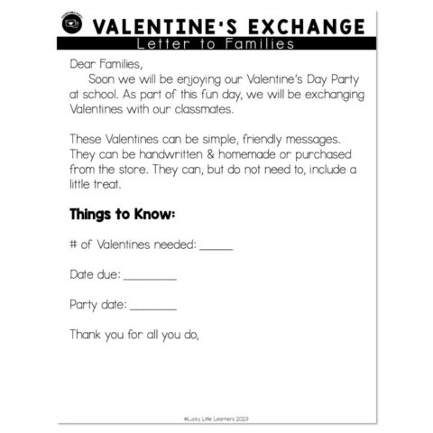 The Complete Valentine's Day Party Plan for 1st & 2nd Grade Classrooms ...