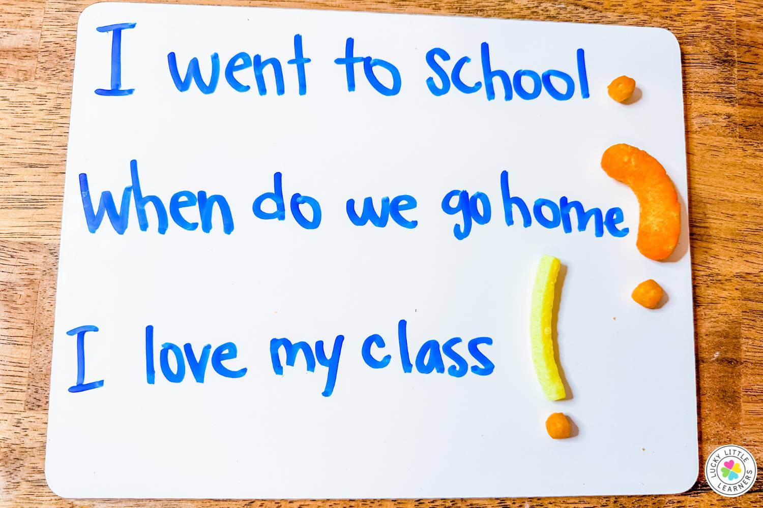 Fun Activities for Punctuation Practice - Lucky Little Learners