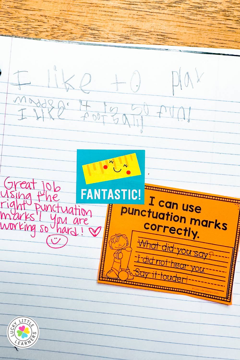 Fun Activities for Punctuation Practice - Lucky Little Learners