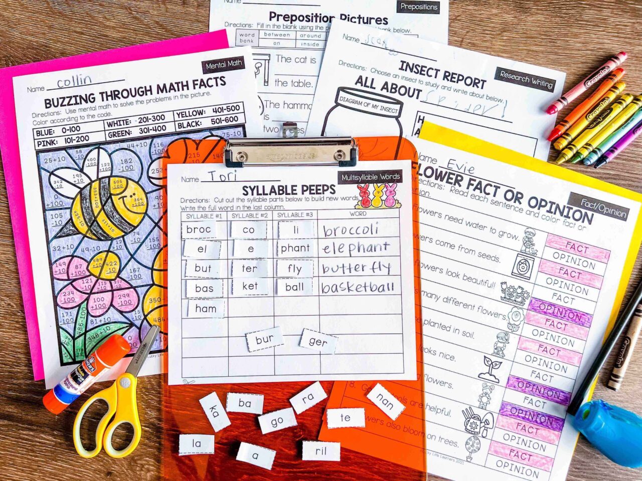 Spring Freebie Pack - Lucky Little Learners