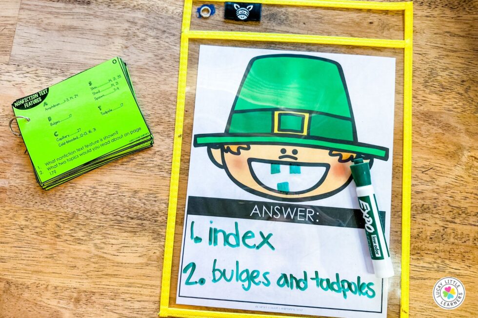St. Patrick's Day Activities for the Classroom - Lucky Little Learners