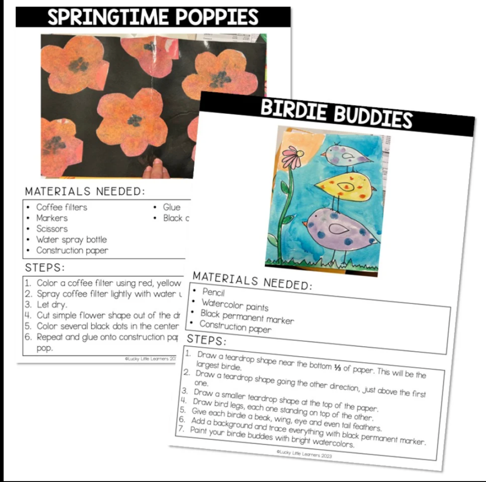 Springtime Classroom Transformation - Lucky Little Learners