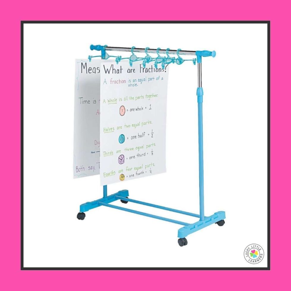 Amazing Ideas for Organizing Anchor Charts - Lucky Little Learners