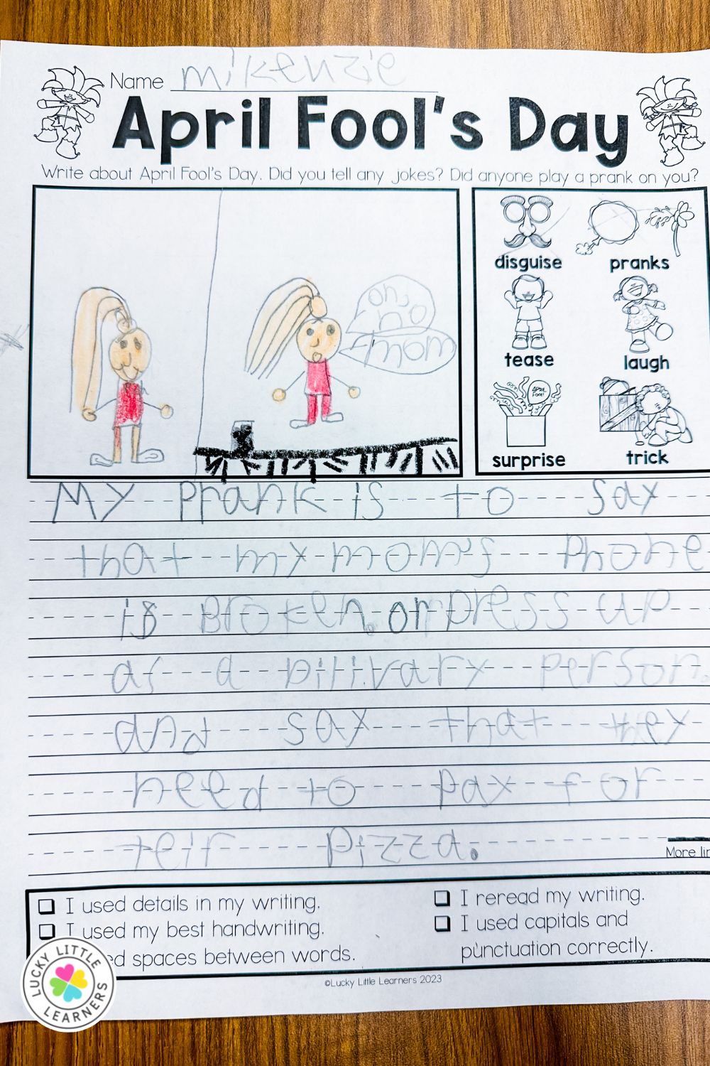 April Fool’s Day Ideas for 2nd Grade - Lucky Little Learners