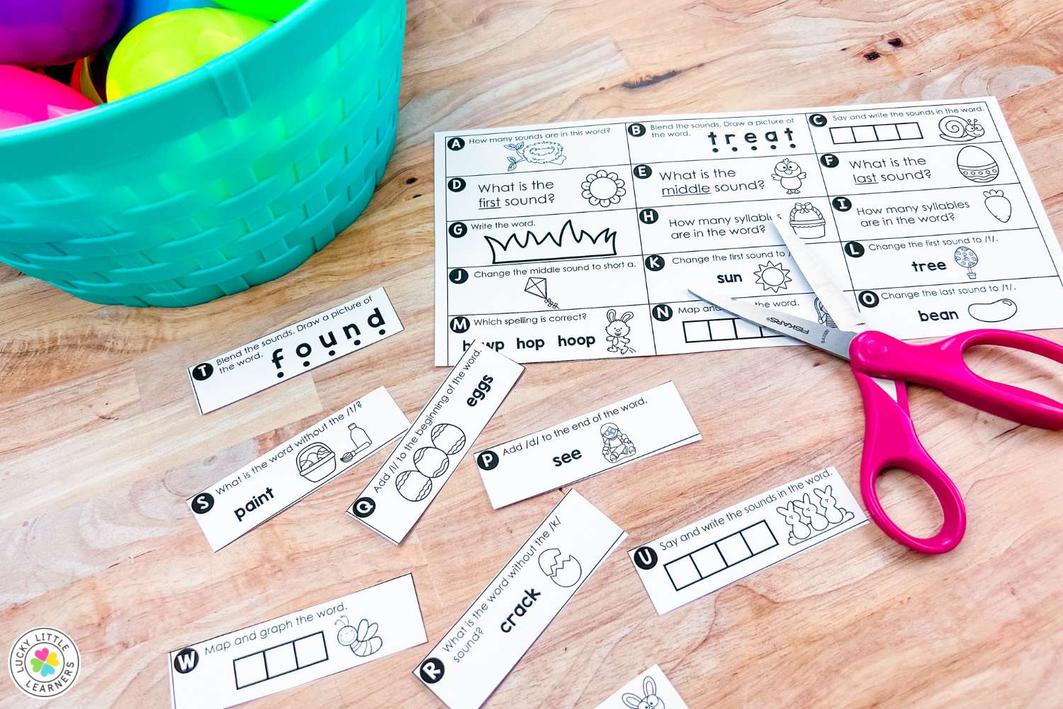 Classroom Easter Egg Hunt: Science of Reading Style! - Lucky Little ...