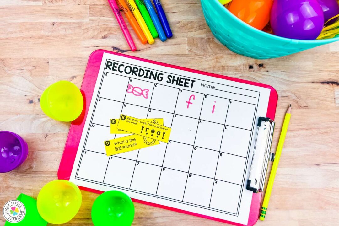 Classroom Easter Egg Hunt: Science of Reading Style! - Lucky Little ...
