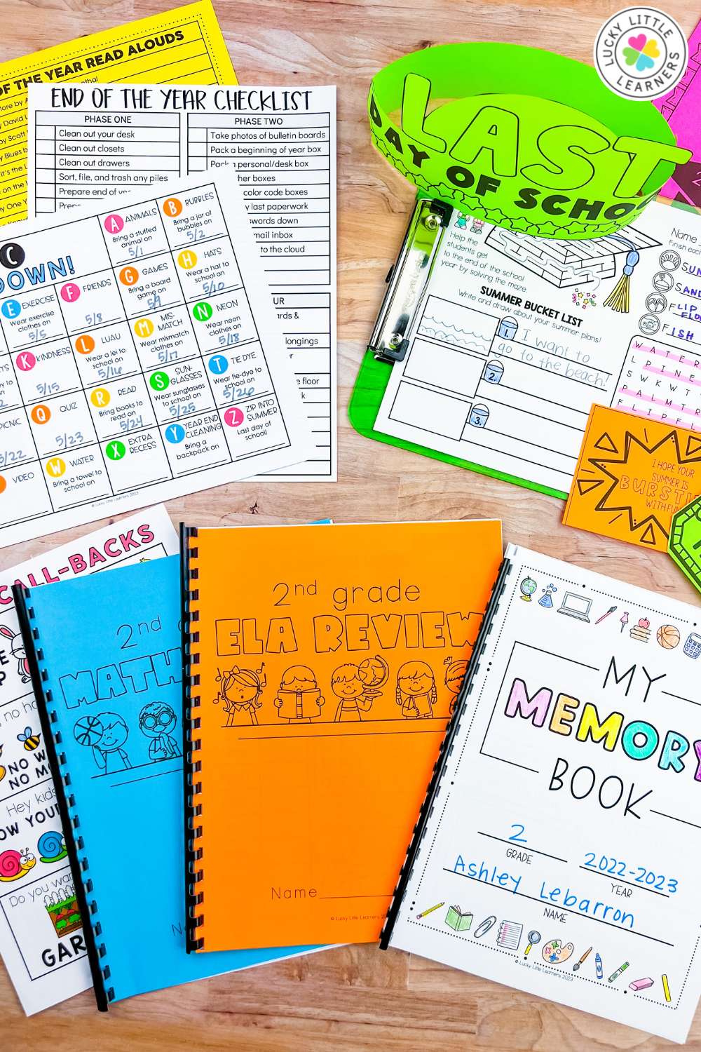 Everything You Need For the Last Month of School - Lucky Little Learners