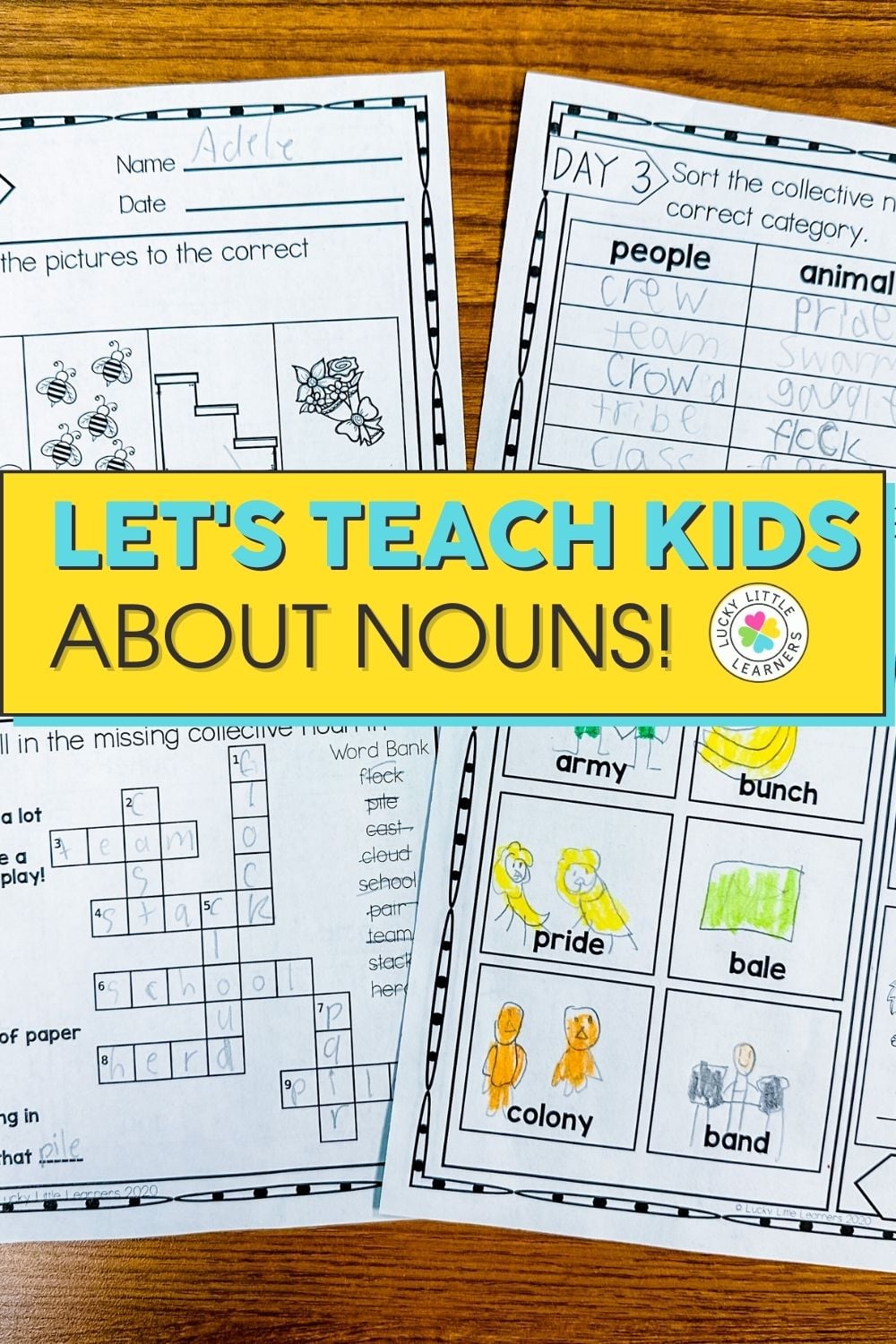 Let's Teach Kids About Nouns! - Lucky Little Learners
