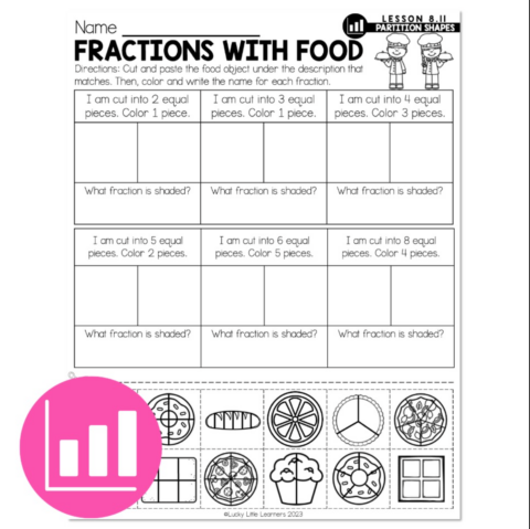 Children's Books That Teach Fractions - Lucky Little Learners