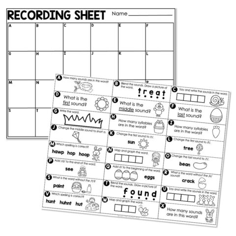 Classroom Easter Egg Hunt: Science of Reading Style! - Lucky Little ...