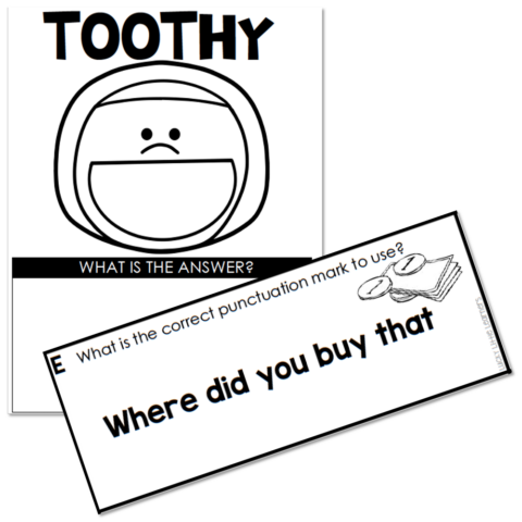 Fun Activities for Punctuation Practice - Lucky Little Learners