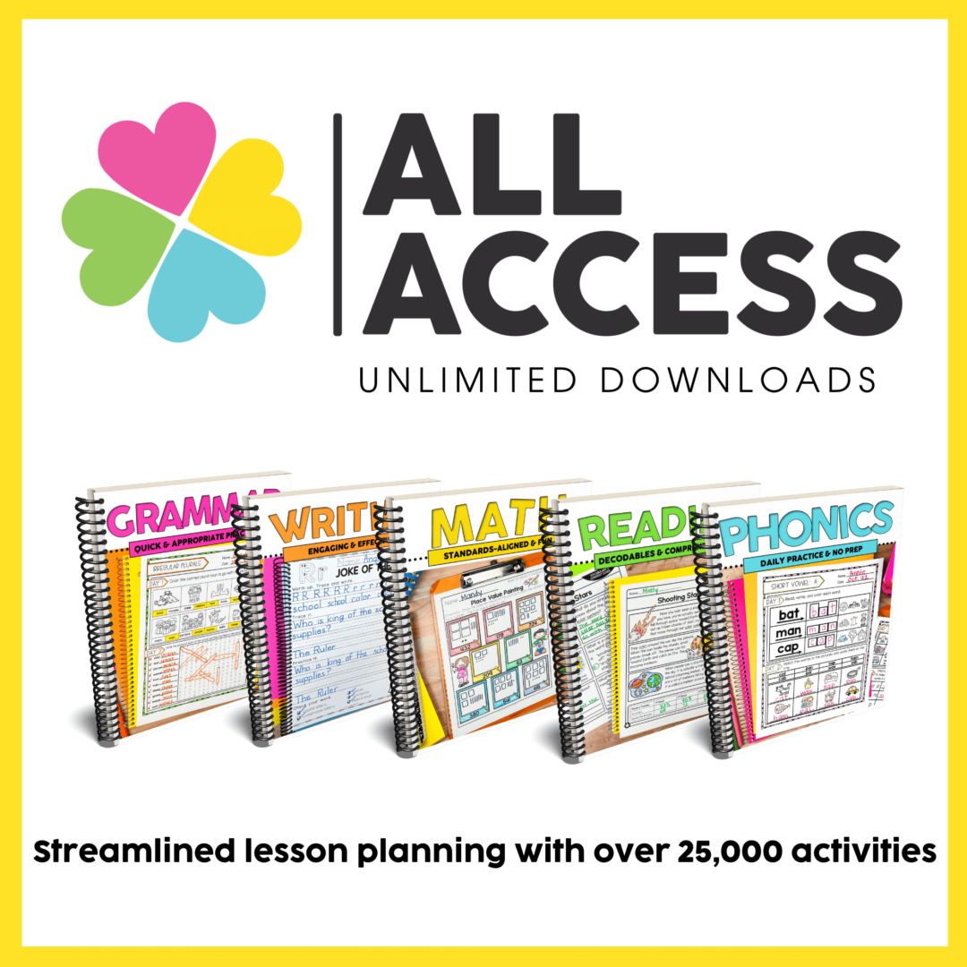 5 Reasons Teachers are Choosing an All Access Membership - Lucky Little ...