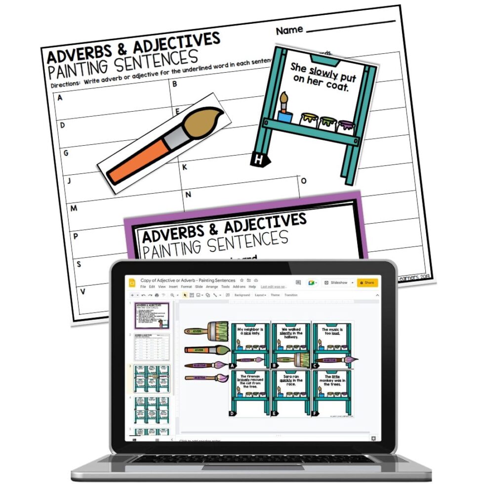 Teach Adverbs! - Lucky Little Learners