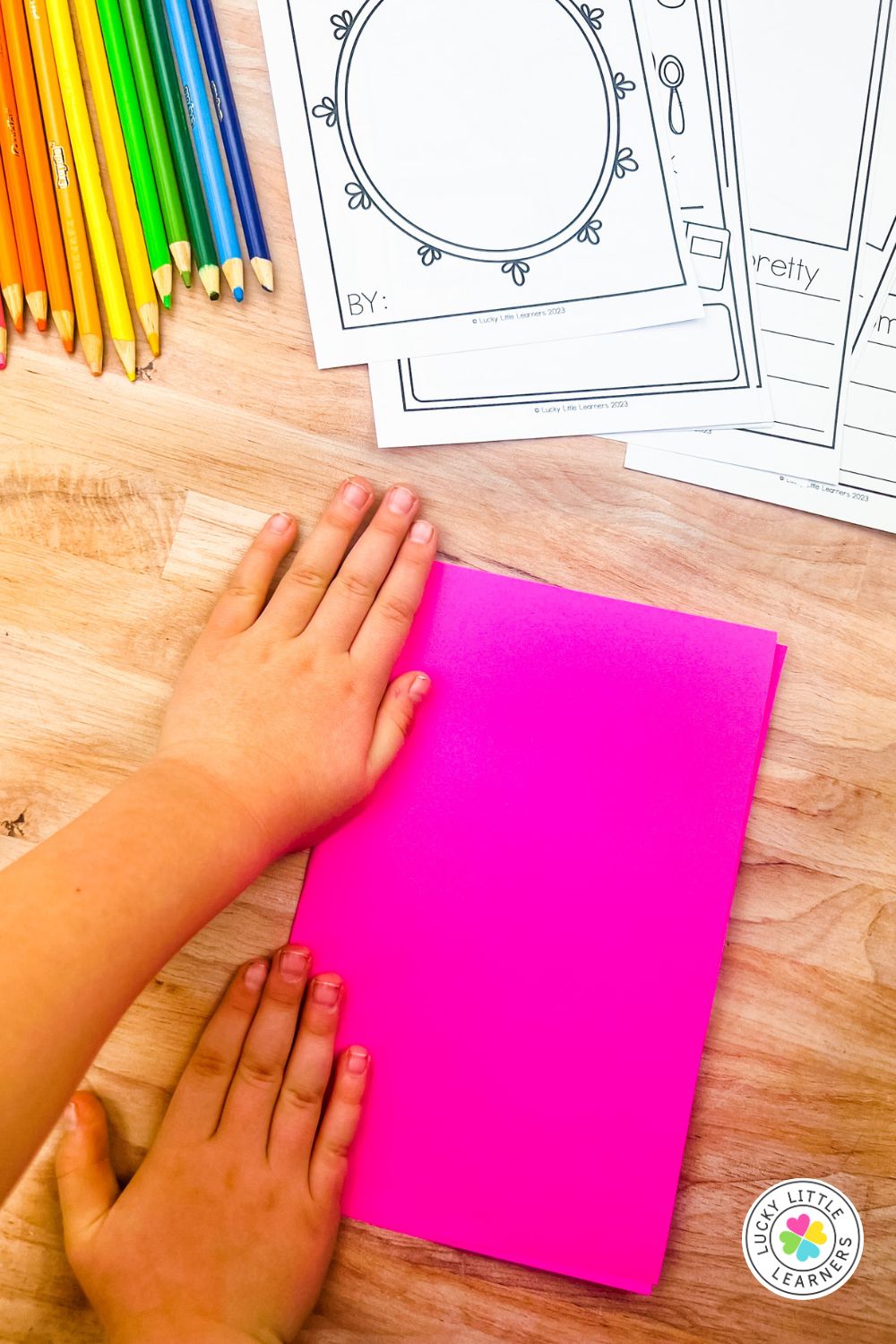 Easy Mother's Day Books to Make at School - Lucky Little Learners