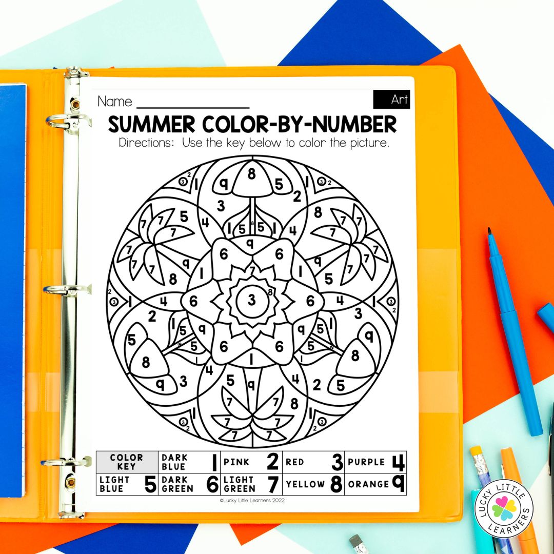 Keep Students Learning With Summer Review Packets! - Lucky Little Learners