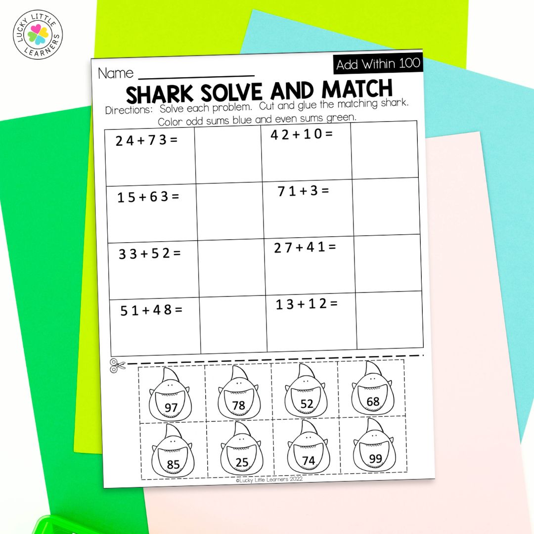 Keep Students Learning With Summer Review Packets! - Lucky Little Learners
