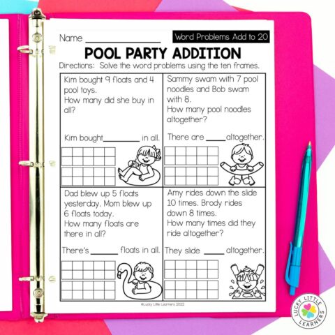 Keep Students Learning With Summer Review Packets! - Lucky Little Learners