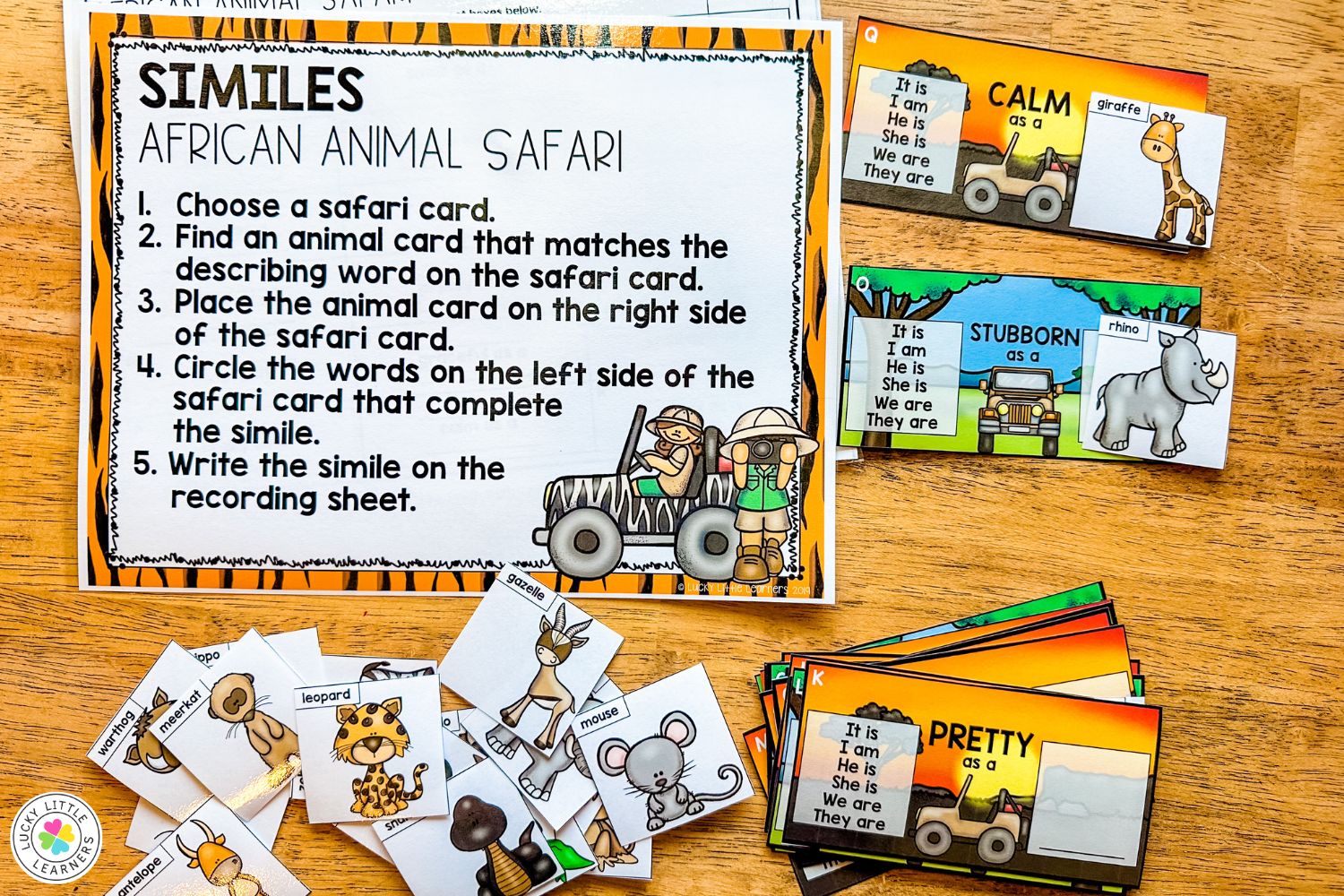 Fresh Ideas to Teach Similes and Metaphors - Lucky Little Learners