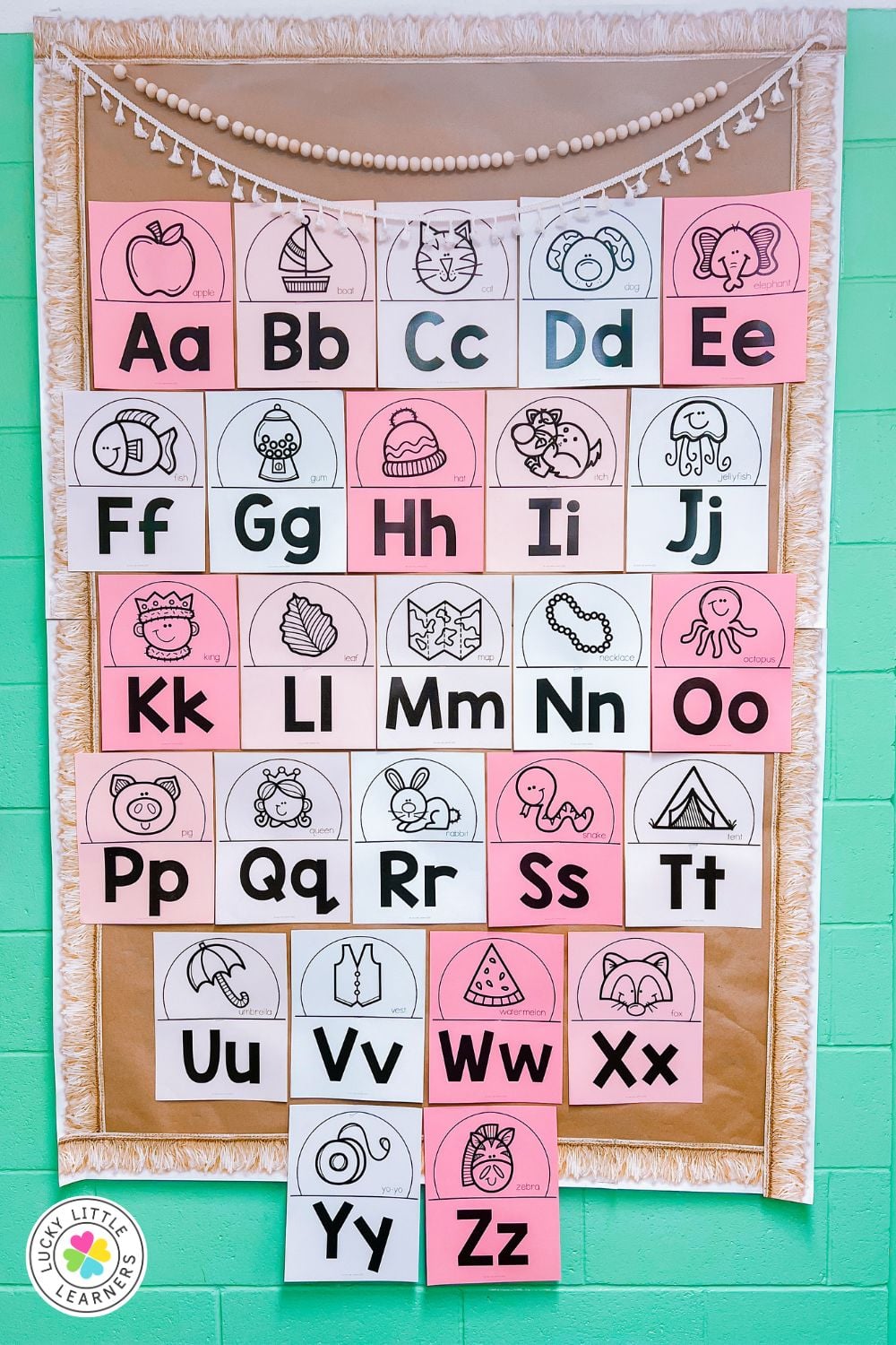 Beginning Consonants Review for 1st Grade - Lucky Little Learners