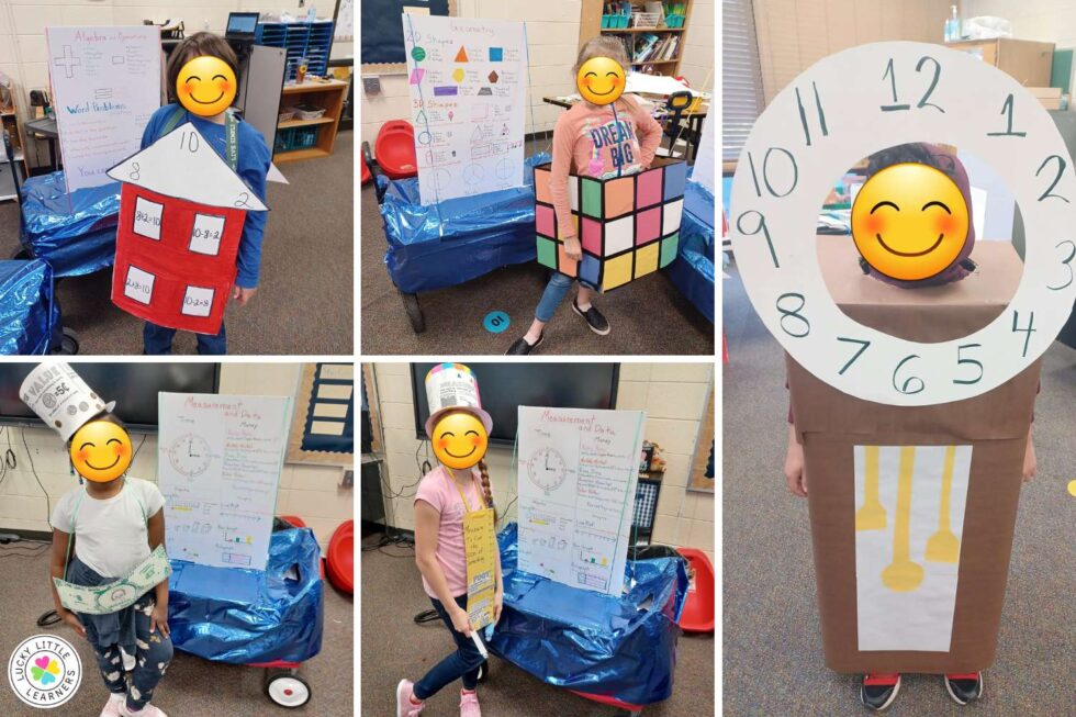 Math Vocabulary Parade - Lucky Little Learners