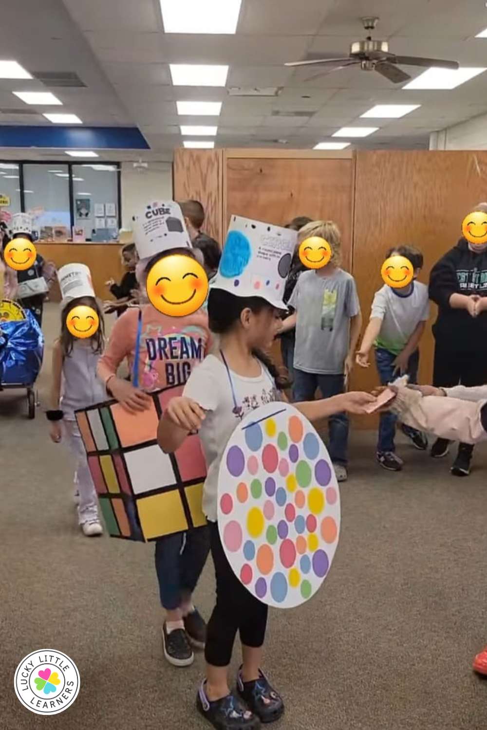 Math Vocabulary Parade - Lucky Little Learners