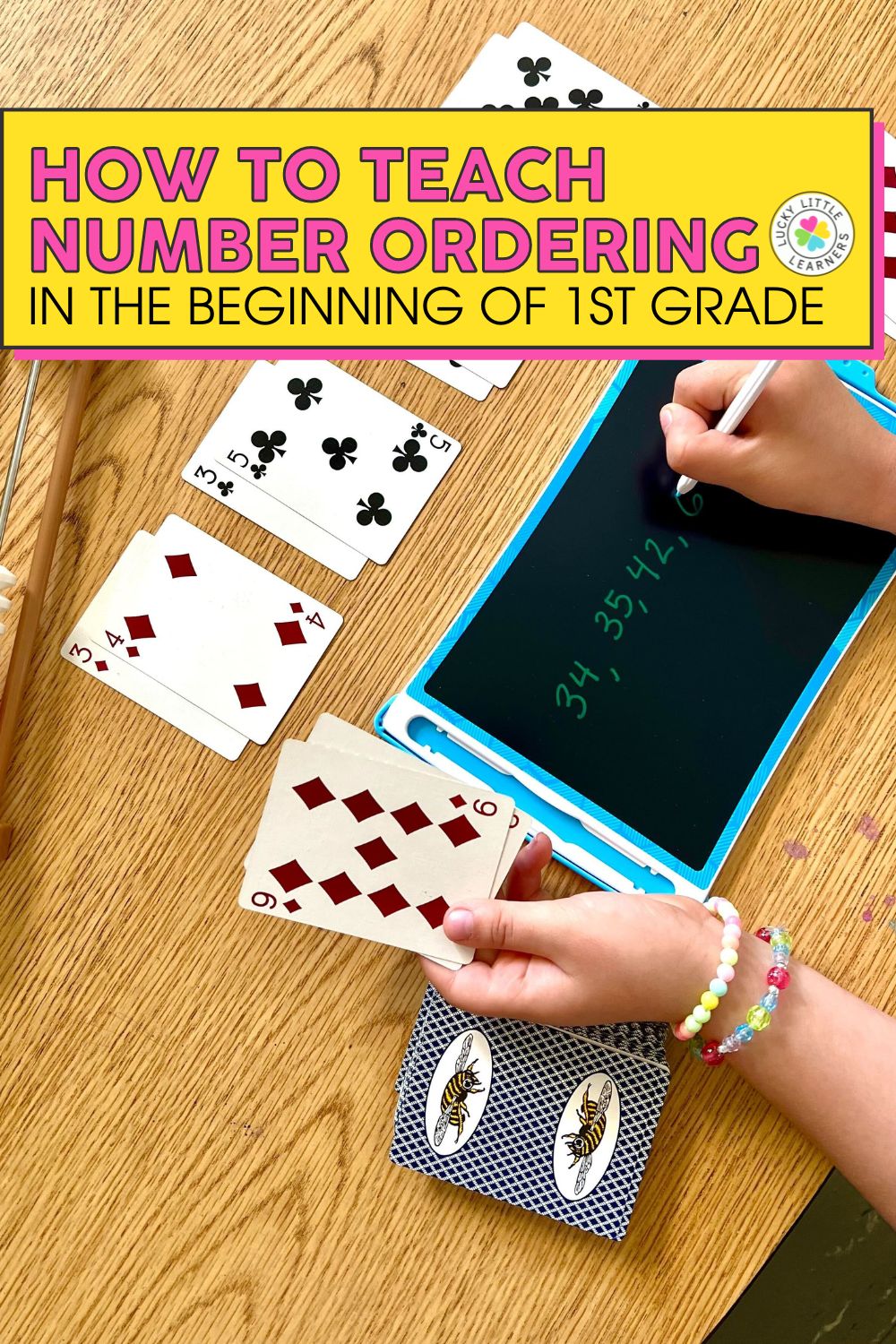 How to Teach Ordering Numbers in the Beginning of 1st Grade - Lucky ...