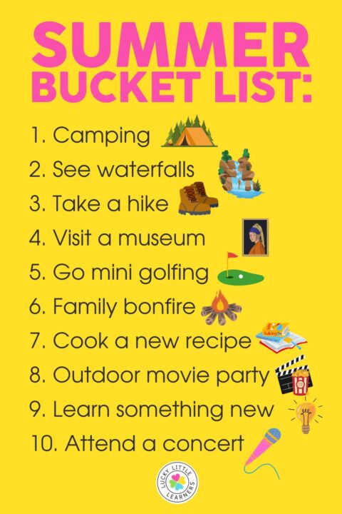 Summer Self Care for Teachers - Lucky Little Learners