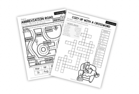 How to Teach Abbreviations - Lucky Little Learners