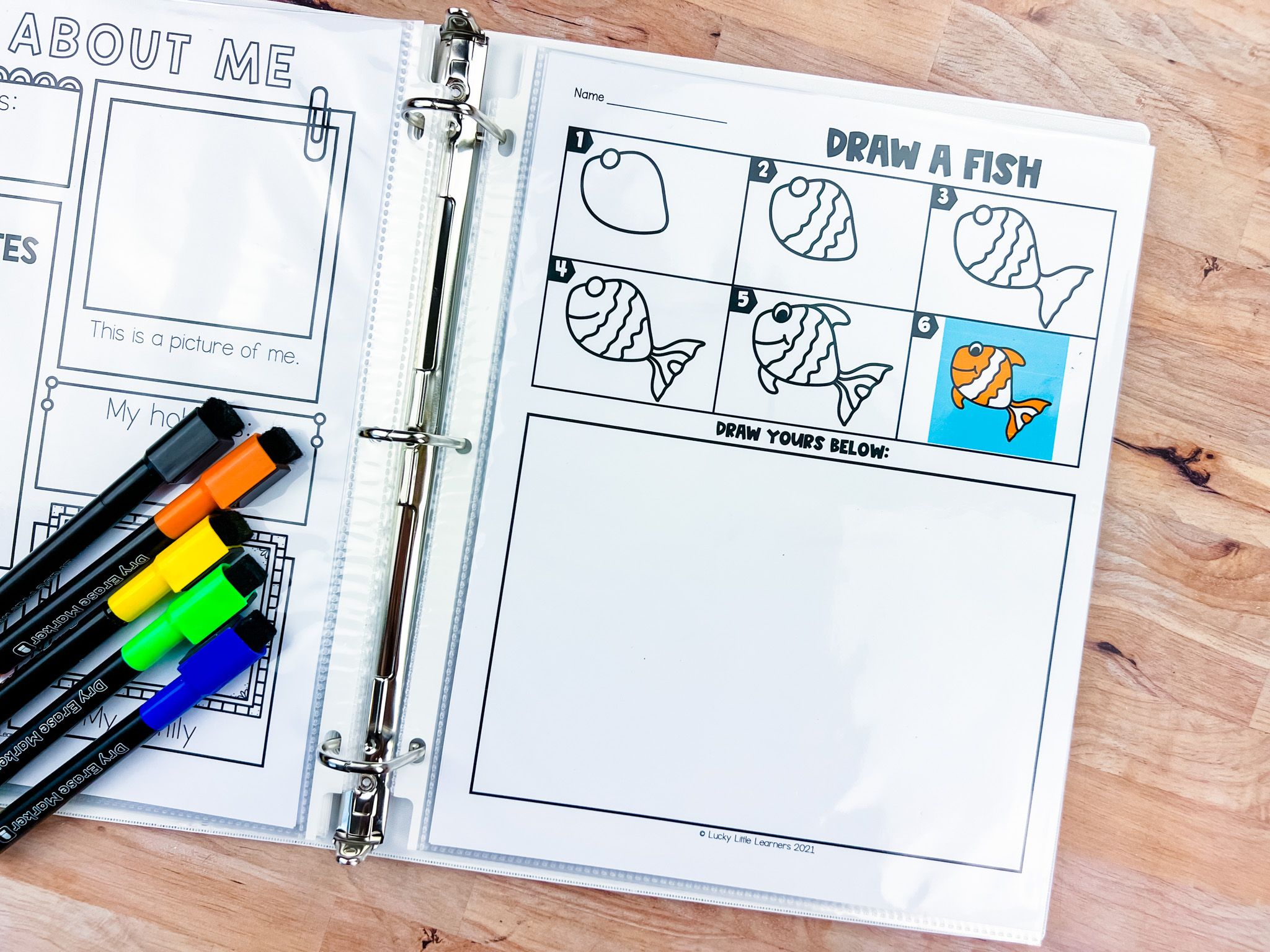 Busy Binders For the Classroom - Lucky Little Learners