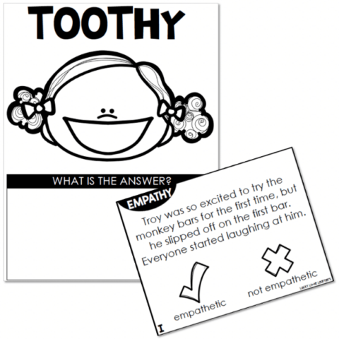 How to Prep Toothy Task Kits - Lucky Little Learners