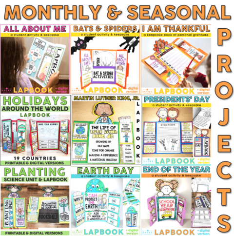 An Easy Way to Introduce Informational Writing in 2nd Grade - Lucky ...