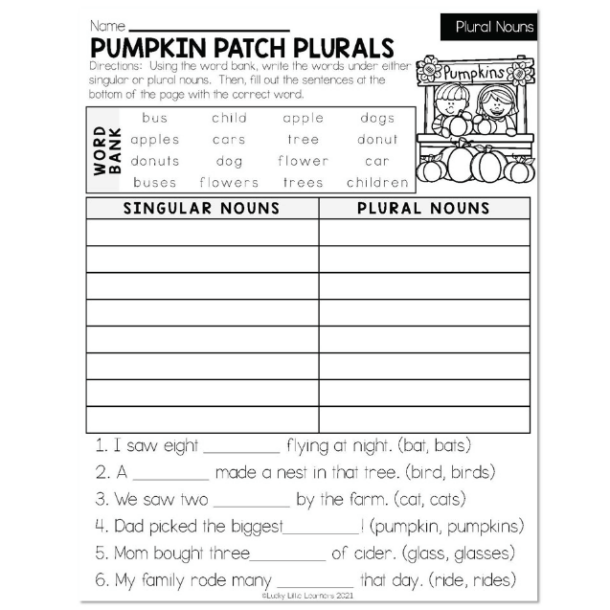 Let's Teach Kids About Nouns! - Lucky Little Learners